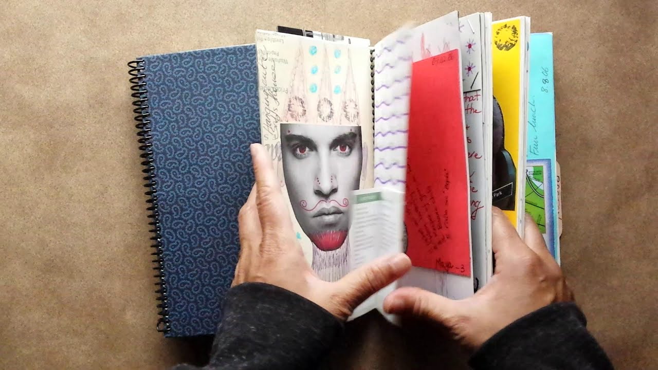 Friday Flip 26 | DIY Spiral Journals Flip Through - YouTube