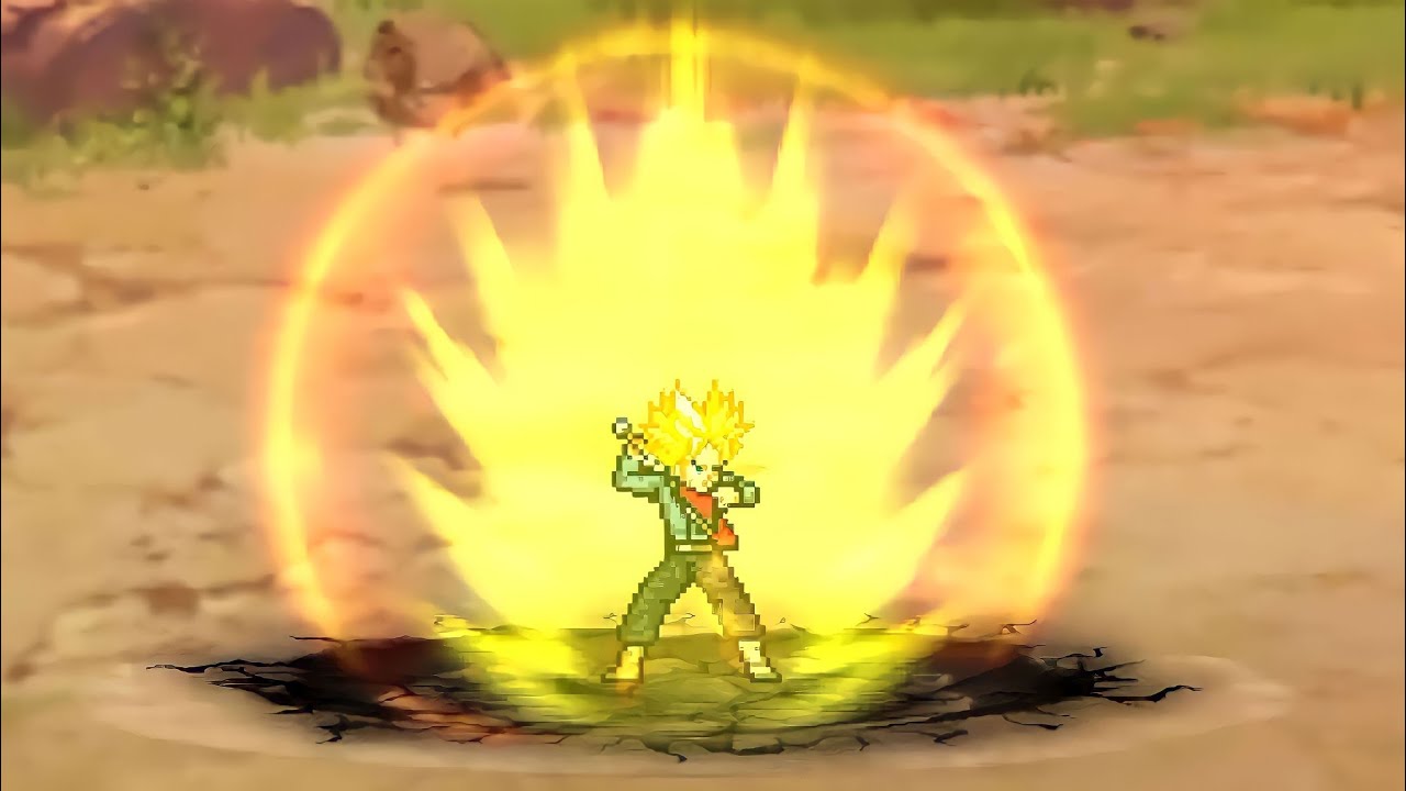 Future Trunks + (Super Saiyan) Best Edition | Bleach vs Naruto 3.3 ...