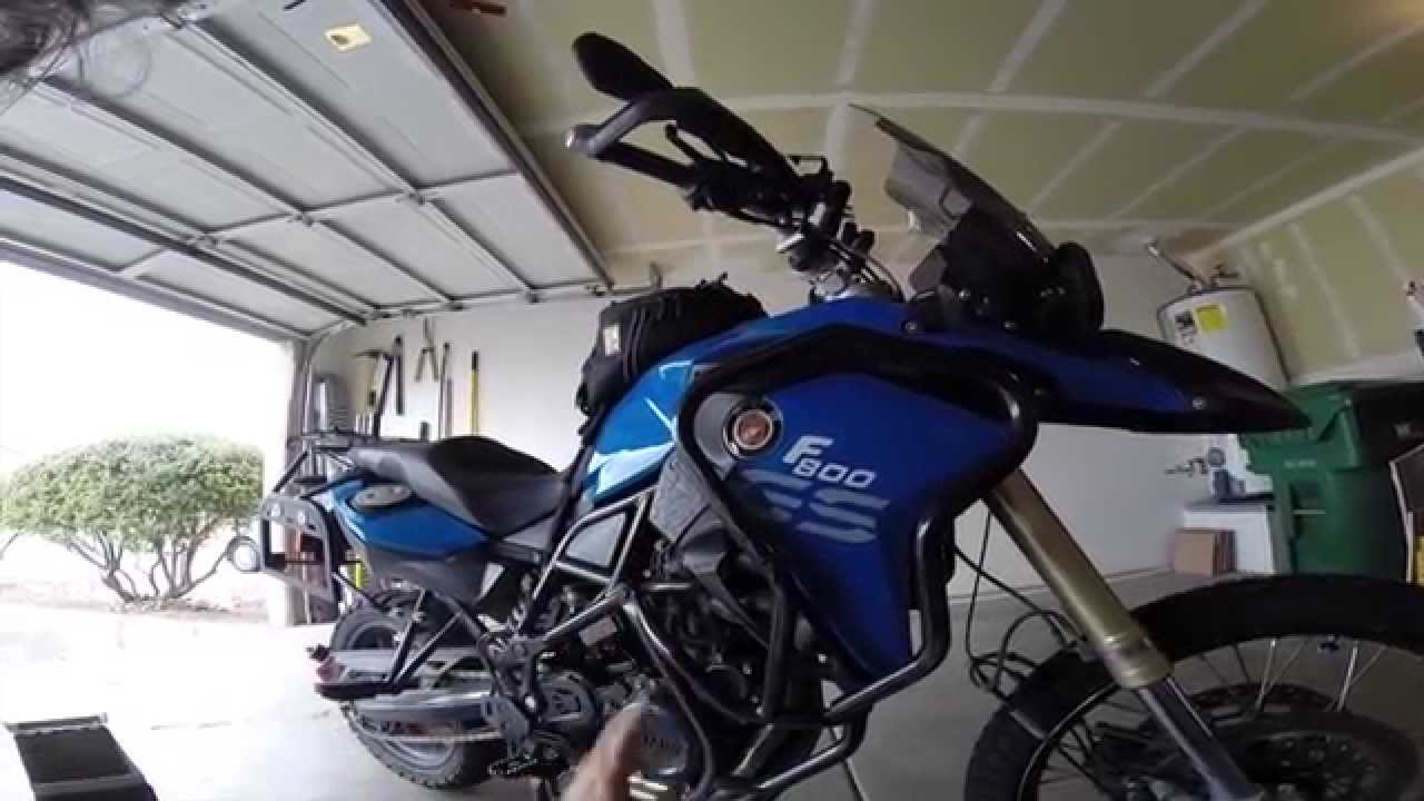 BMW F800GS 20,000 Mile ADV equipment review - YouTube