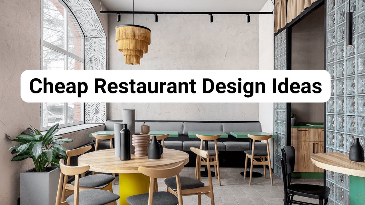 Cheap Restaurant Design Ideas - YouTube