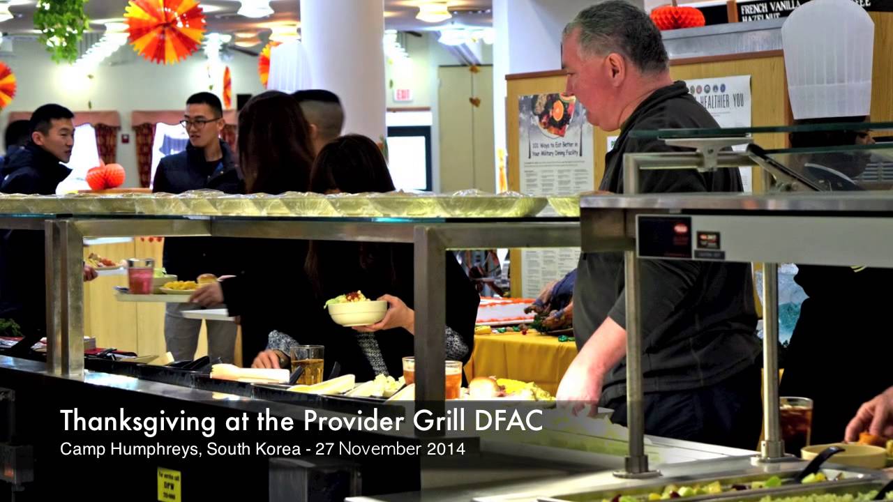 IN FOCUS - Thanksgiving at the Provider Grill DFAC - 27 November 2014 ...
