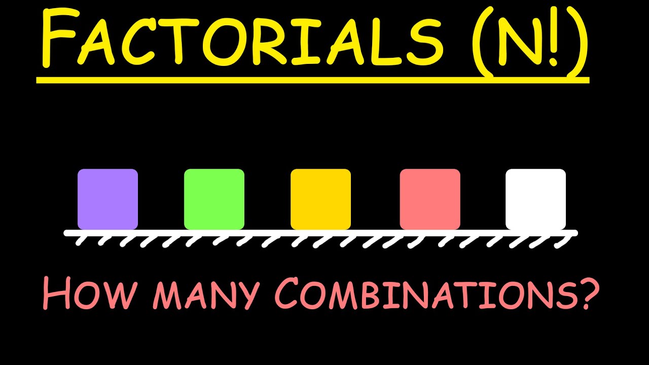Factorials Mathematics Tutorial High School And Above Youtube 5162