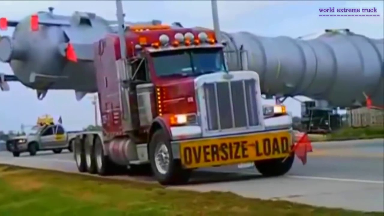 Extreme trucking big trucks in the world , Biggest truck load ...