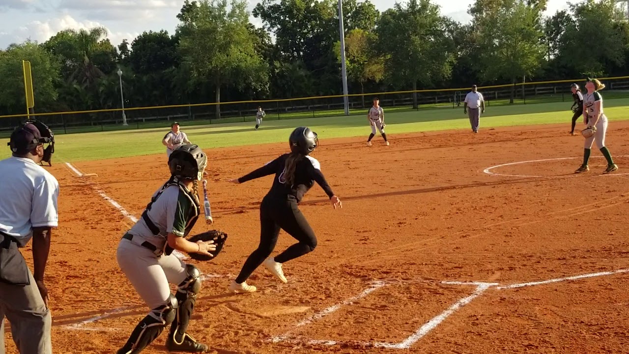 Nicole Murillo's double scores Natalia Menendez for Southwest - YouTube