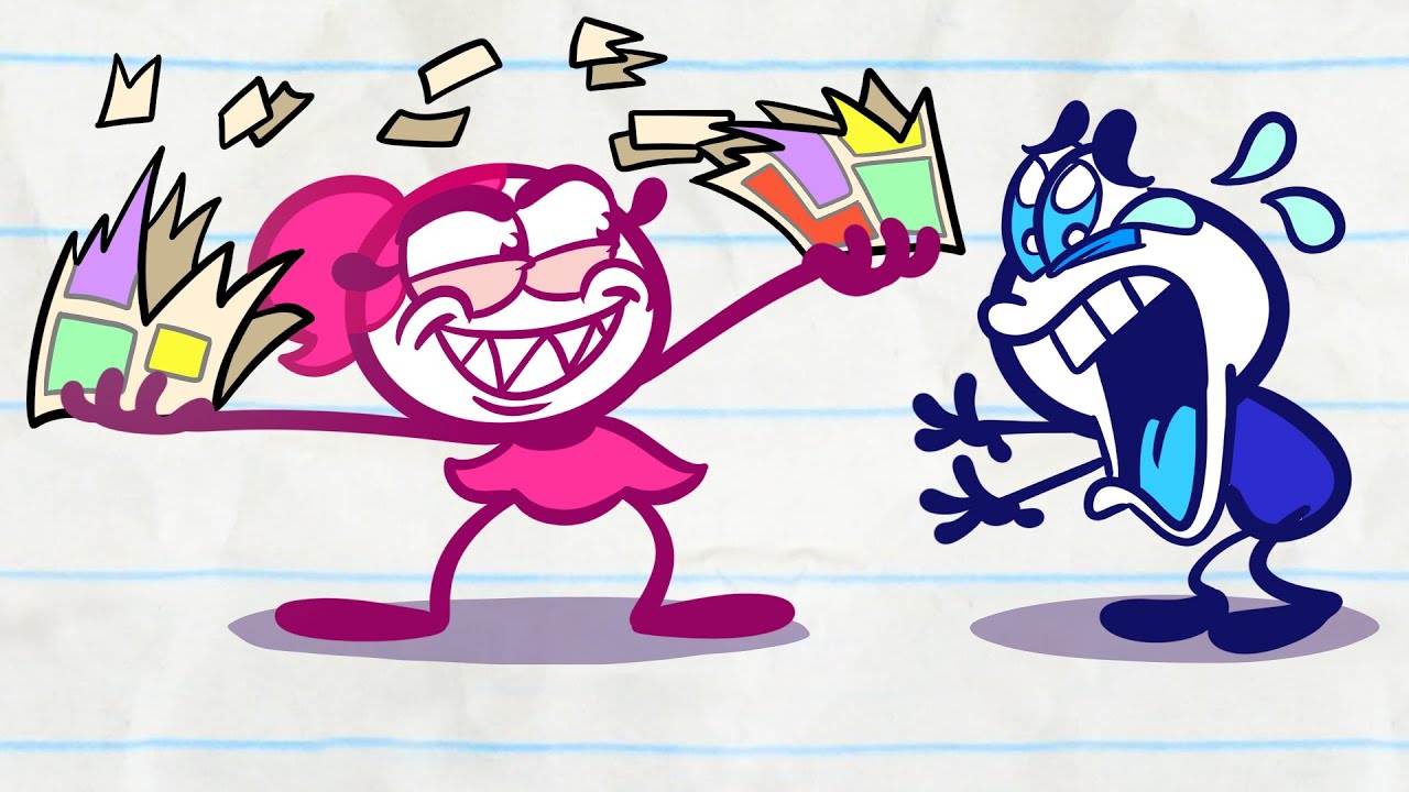 Pencilmate! That's Too LOUD! | Animated Cartoons | Animated Short Films ...