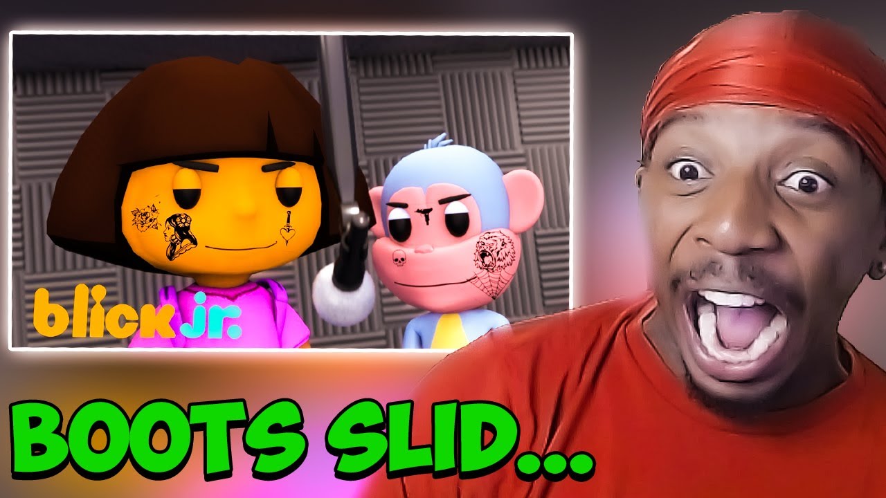 Dora And Boots Are RAPPERS?! When Dora And Boots Makes A Rap Song ...