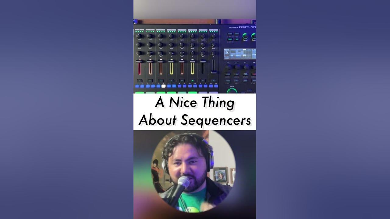 One of the pros of sequencers is editing the sequence after you play it in 😍 - YouTube