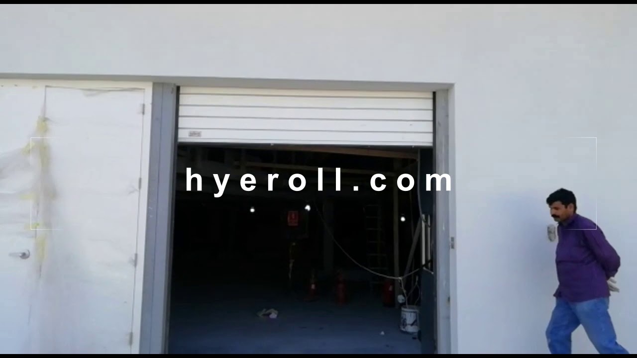 Hyeroll : Insulated Rolling Shutter - YouTube