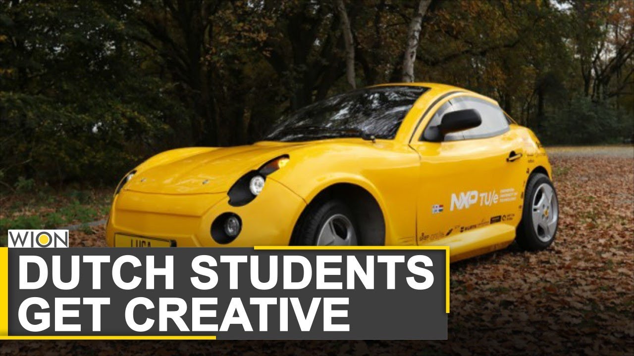 Dutch students made electric car from recycled material | Luca | World ...