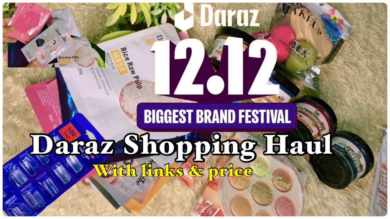 Daraz 12.12 Shopping Haul | Viral Products from daraz 💐 - YouTube