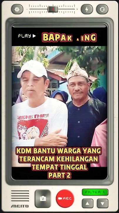 KDM bantu warga yang terancam kehilangan tempat tinggal #kangdedimulyadi #youtubeshorts - YouTube