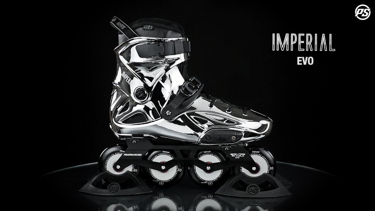 Powerslide Imperial Evo chrome Inline Skates - YouTube