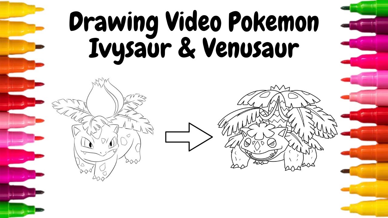 How To Draw Ivysaur