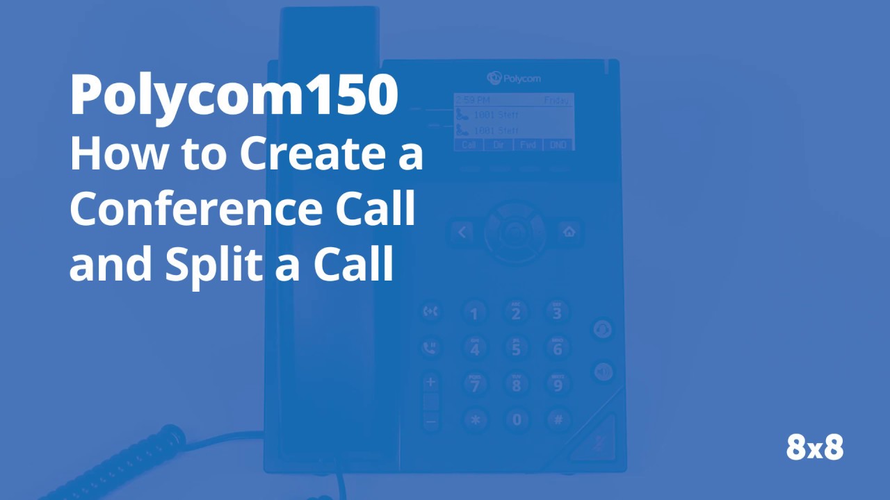 Polycom 150 Conference Call - YouTube