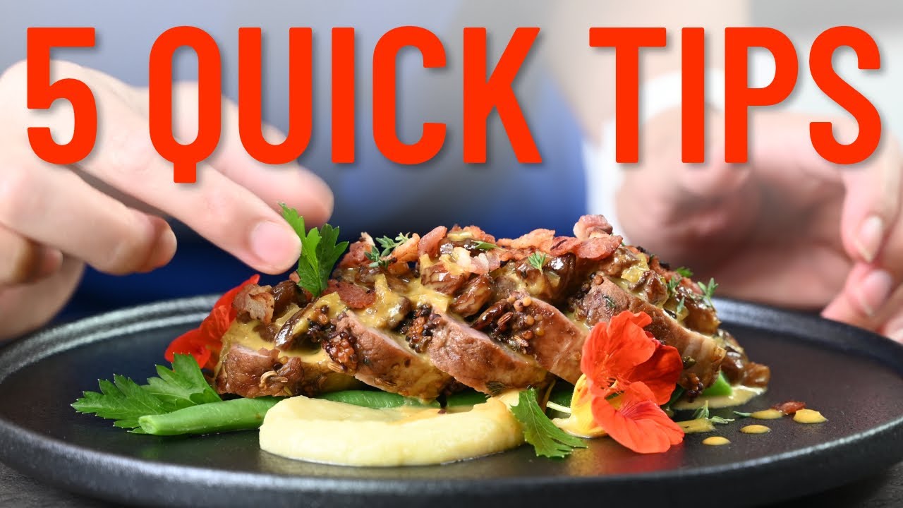 Achieving the perfect plate: A chef's insider tips - YouTube