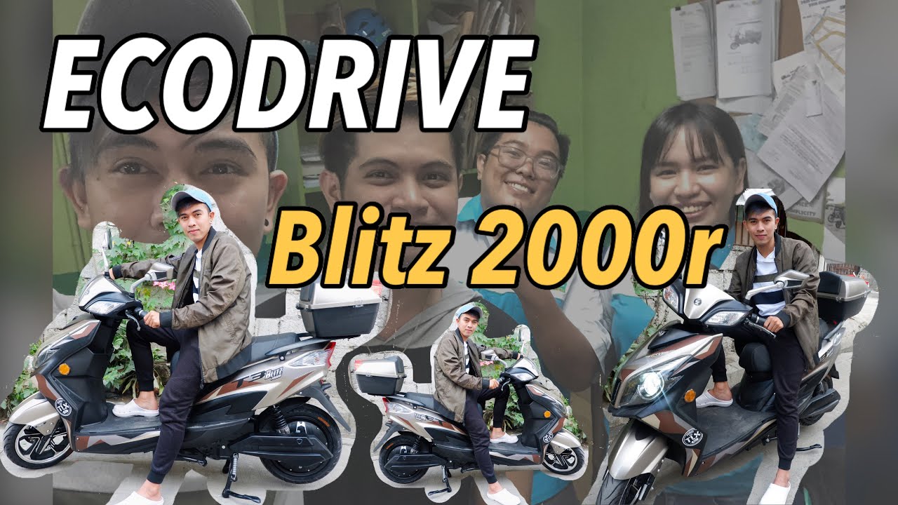 EcoDrive Blitz 2000r || Ebike like NMAX😱 - YouTube
