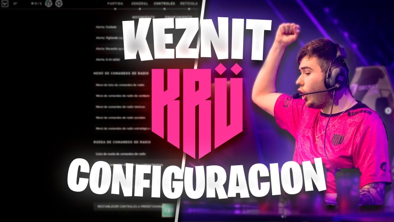 ️CONFIGURACION de KEZNIT en VALORANT *2022* | (SENSIBILIDAD,MIRA ...