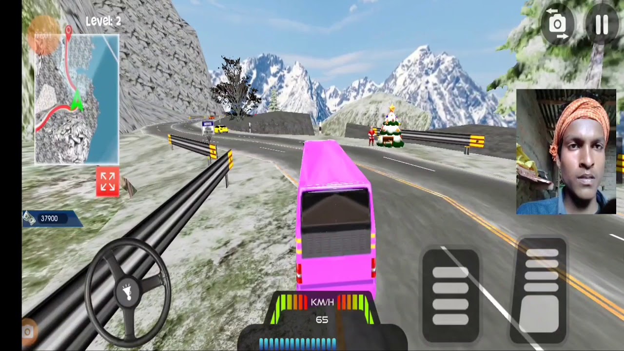 {City Coach Bus Simulator 1} // Bas Wala Game Part 2 = Resh Gadi Video ...