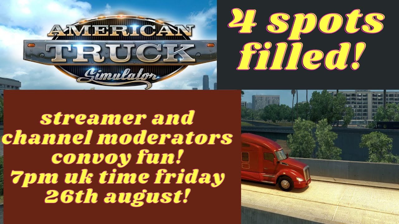 American Truck Simulator. transportation. streamer and channel ...