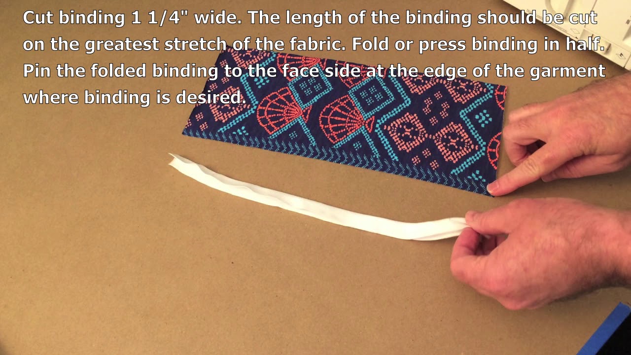 BINDINGS TUTORIAL - 2 WAYS - YouTube