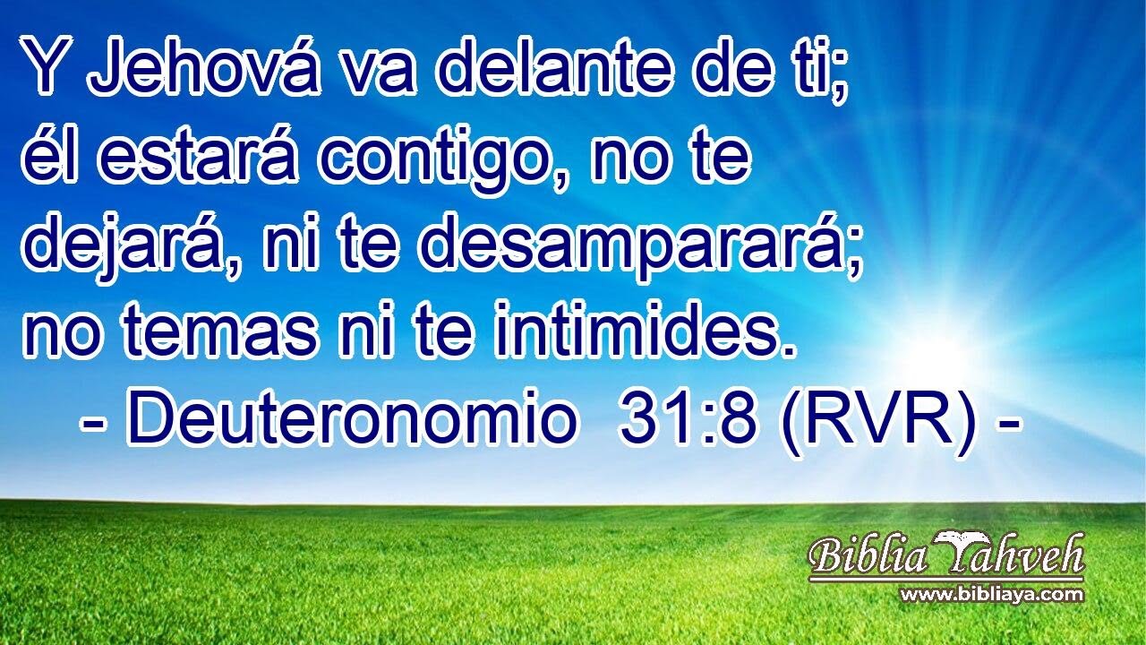 Jehová Dios irá delante de ti – Deuteronomio 3; 18 e Isaías 4;52 - YouTube