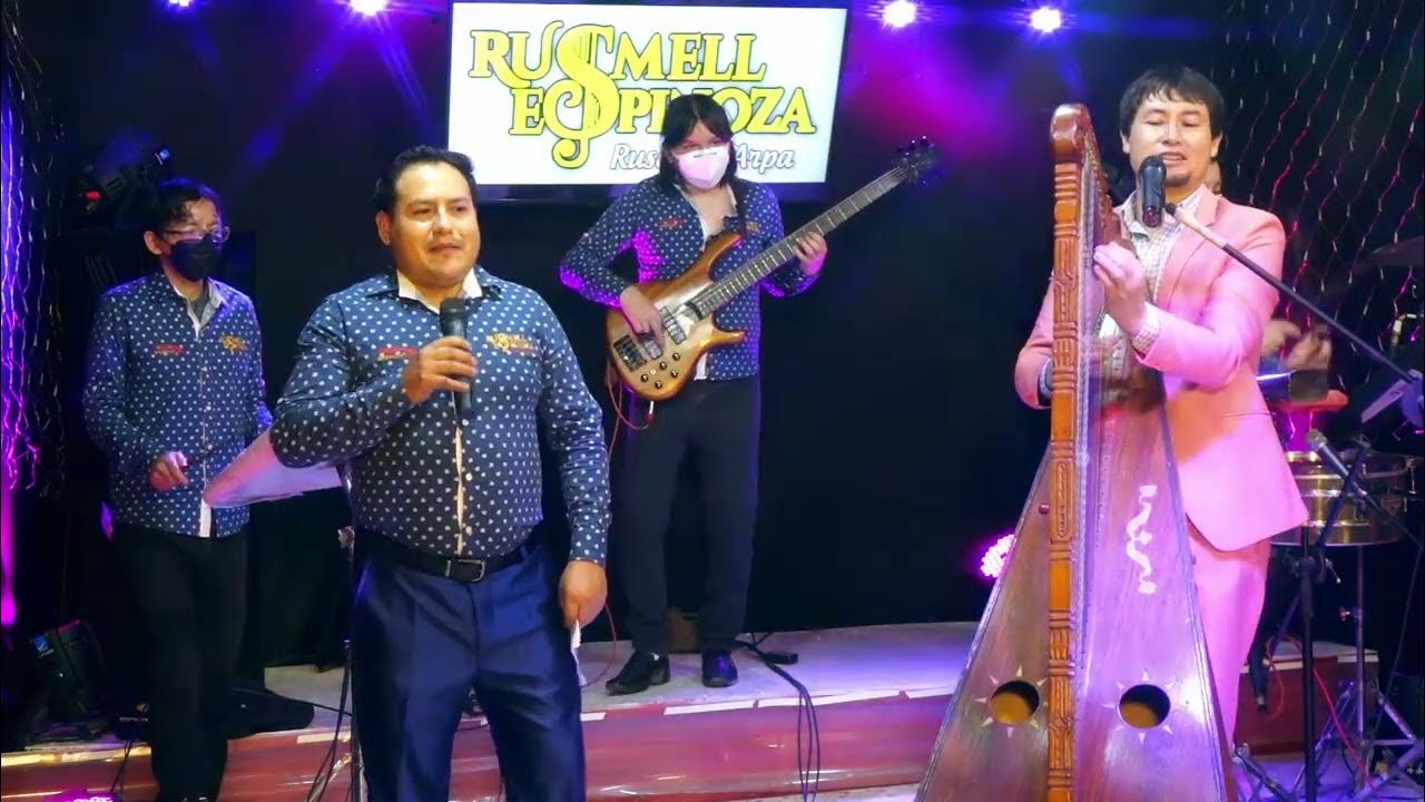 PIEDRAS BLANCAS / CORAZONCITO NO SUFRAS / Rusmell Espinoza Ruso del Arpa / transmisión en vivo ...