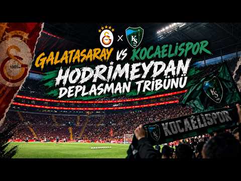 HODRİ MEYDAN'DAN GALATASARAY DEPLASMANI! 🔥 | Galatasaray 1 - Kocaelispor 0