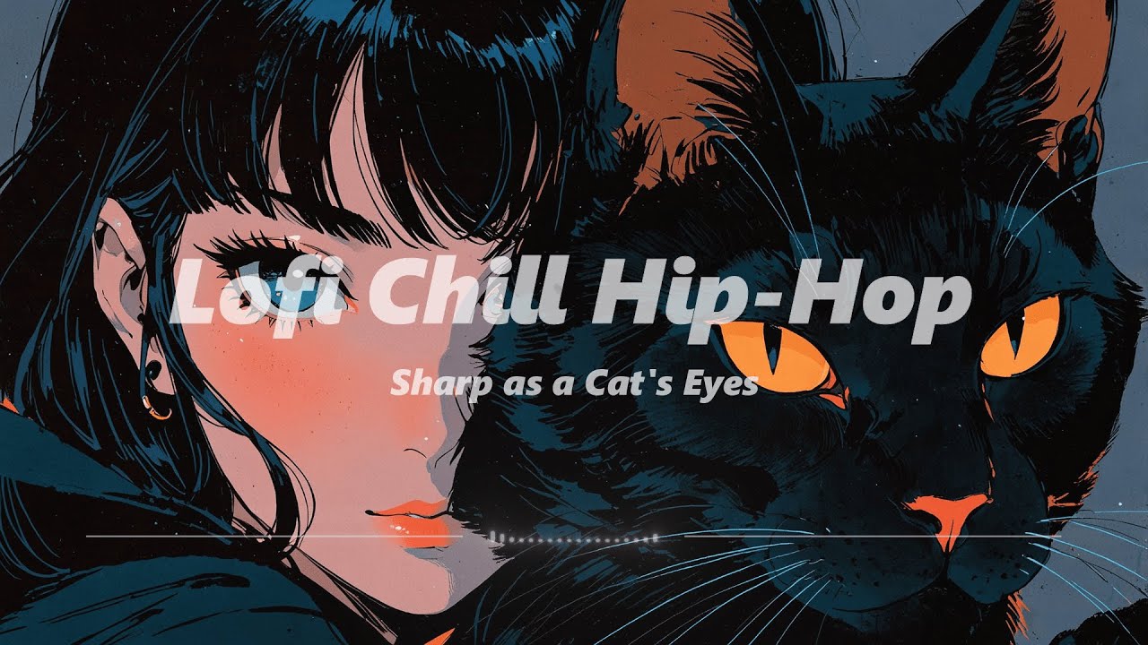 [playlist] Sharp as a Cat's Eyes 🐈‍⬛｜1980's Lofi Chill Hip Hop Beats🎧 ...