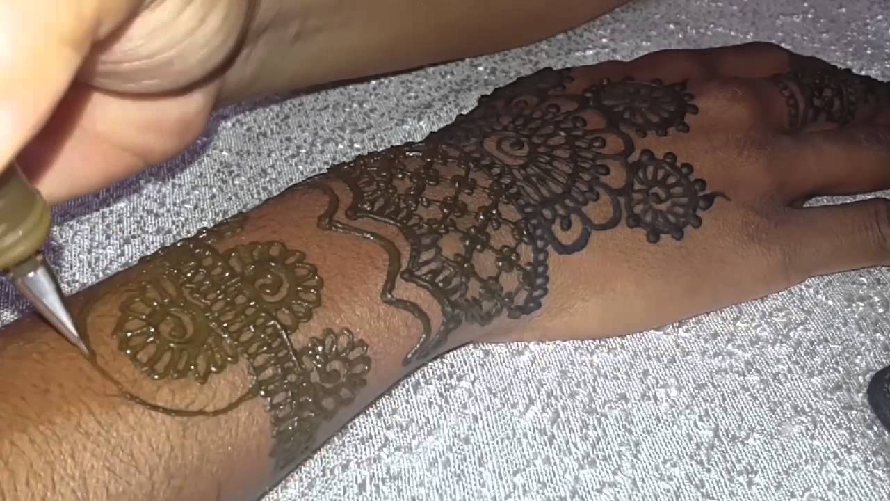 Bridal Henna 1 - Island Gal Henna Bahamas - YouTube