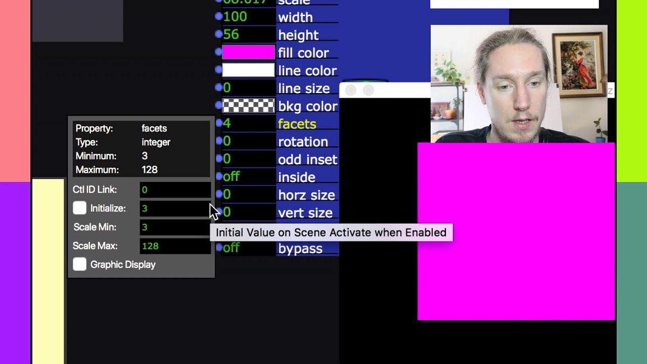 ISADORA - 06 2 scaling Values - YouTube