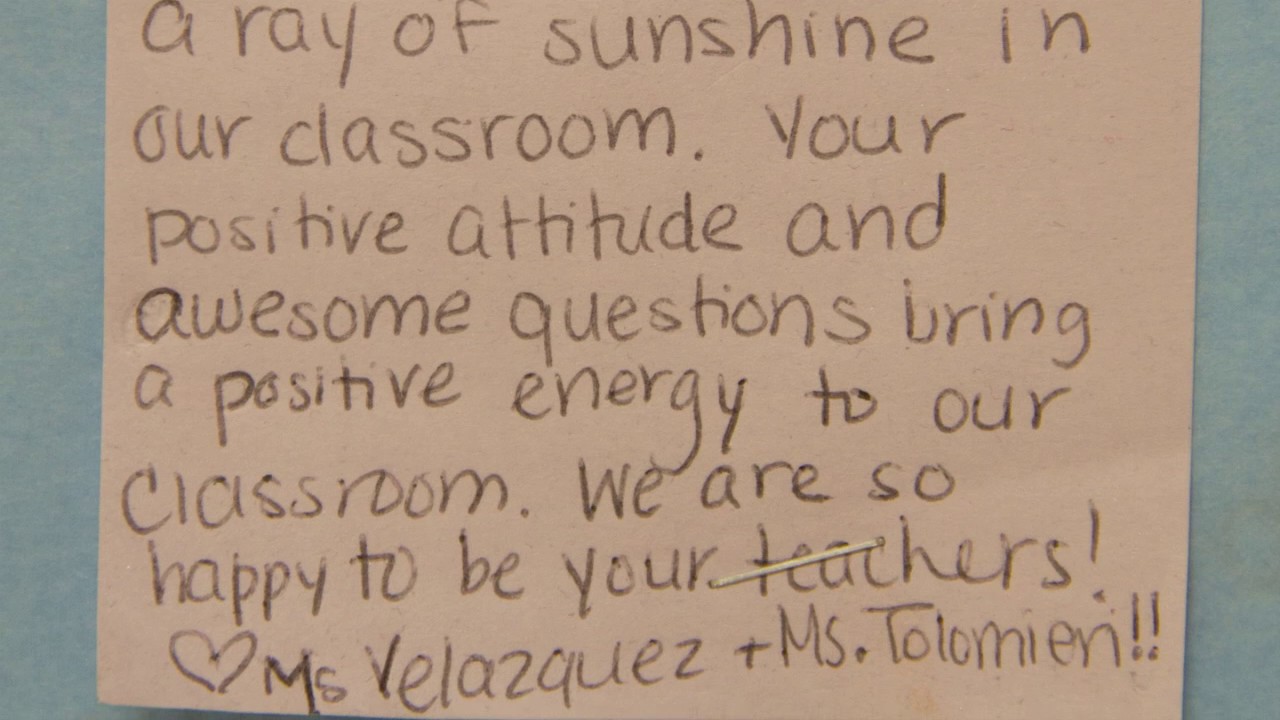 CMS Student Appreciation: Uplifting notes to students and teachers ...