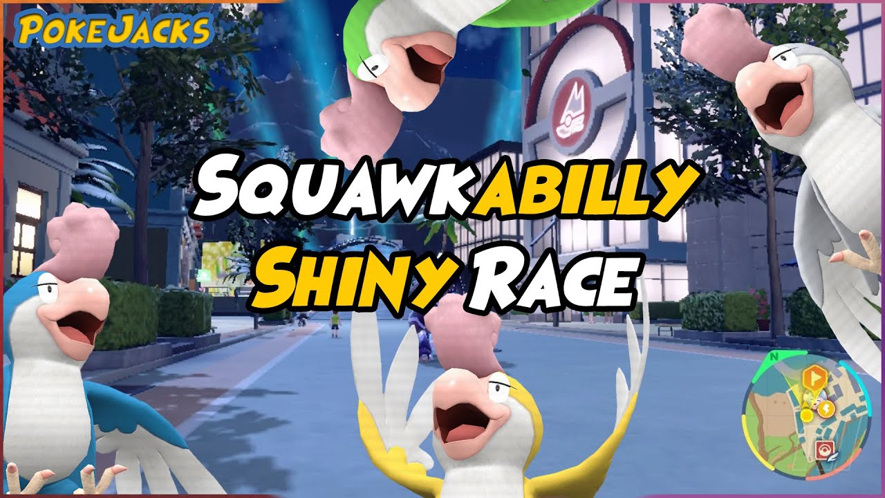 WE GOT THEM ALL! Shiny Squawkabilly Race - YouTube