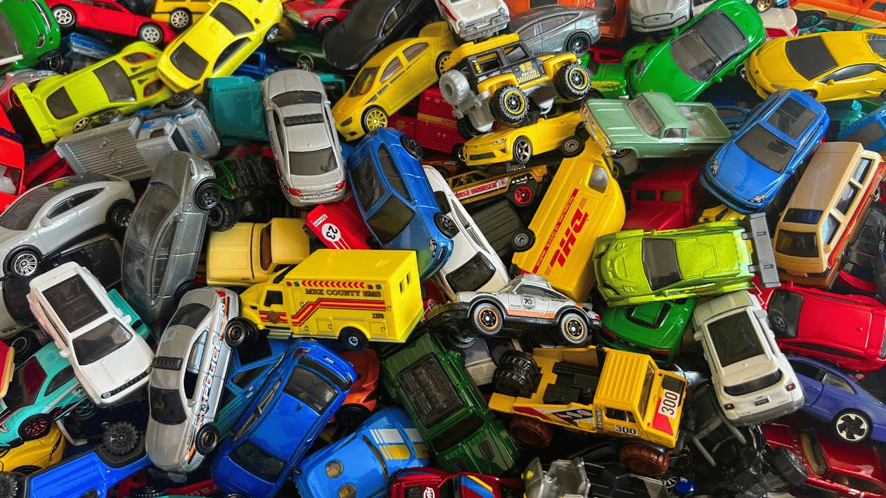 Box Full of Cars for Enthusiasts! Siku Cars And Hot Wheels - YouTube