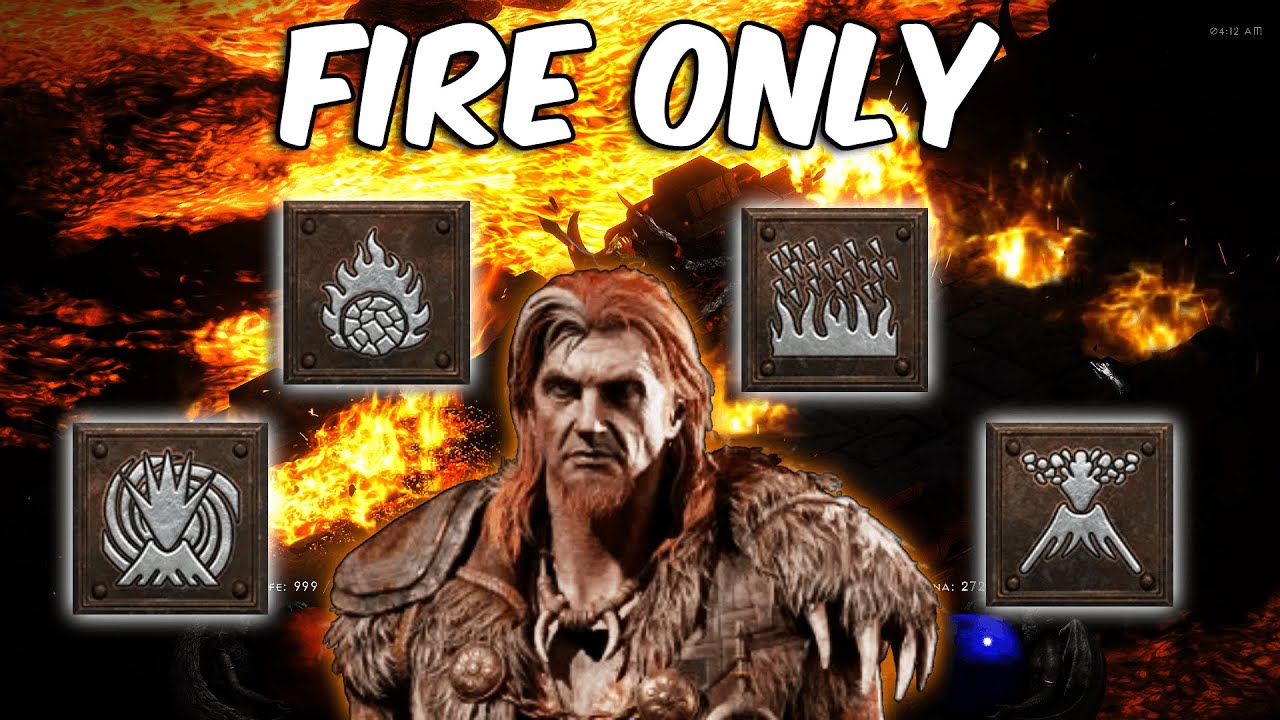 How I Beat D2R With a Fire Only Druid - YouTube
