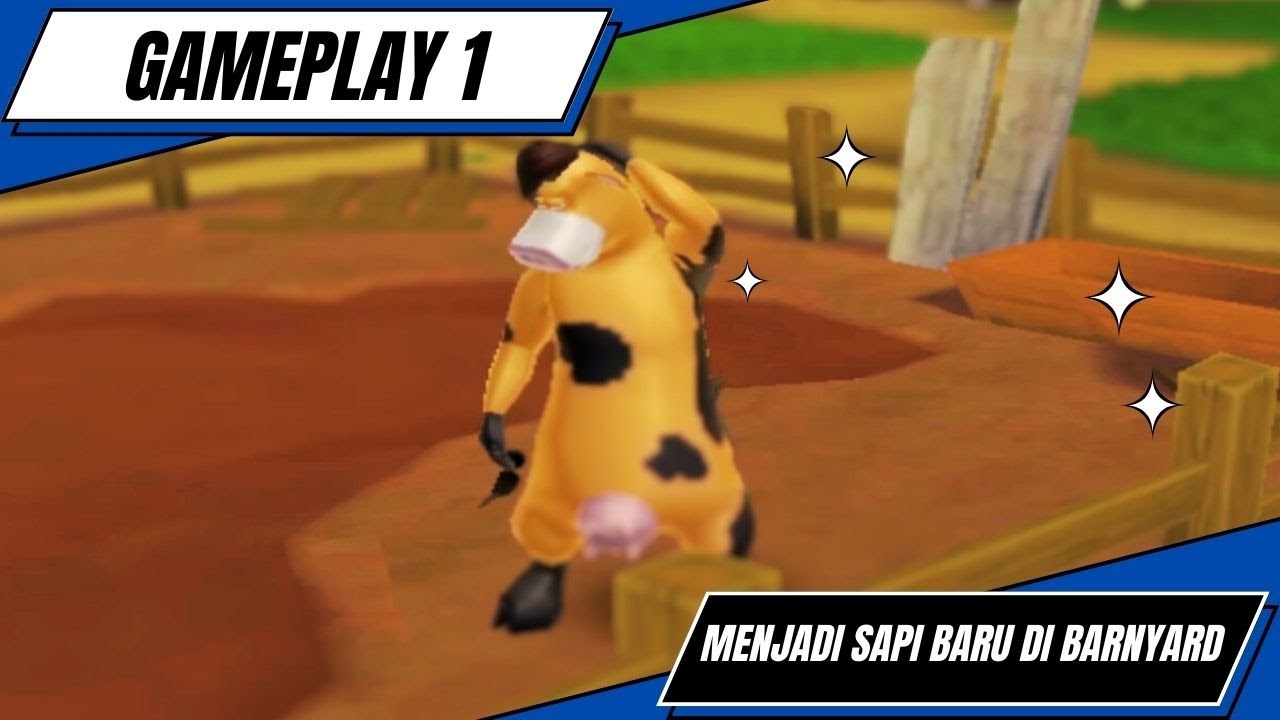MENJADI SAPI BARU DI TERNAK BARNYARD! [Barnyard] - YouTube