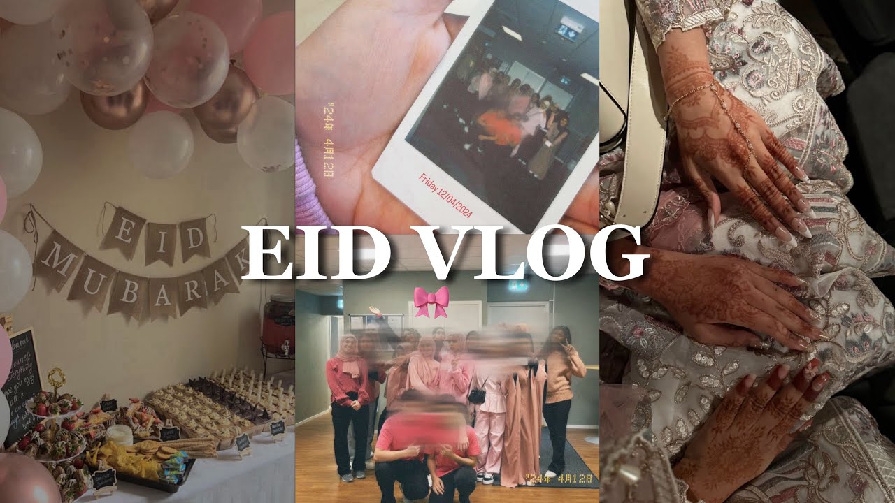 EID in SWEDEN as a teenage muslimah - YouTube