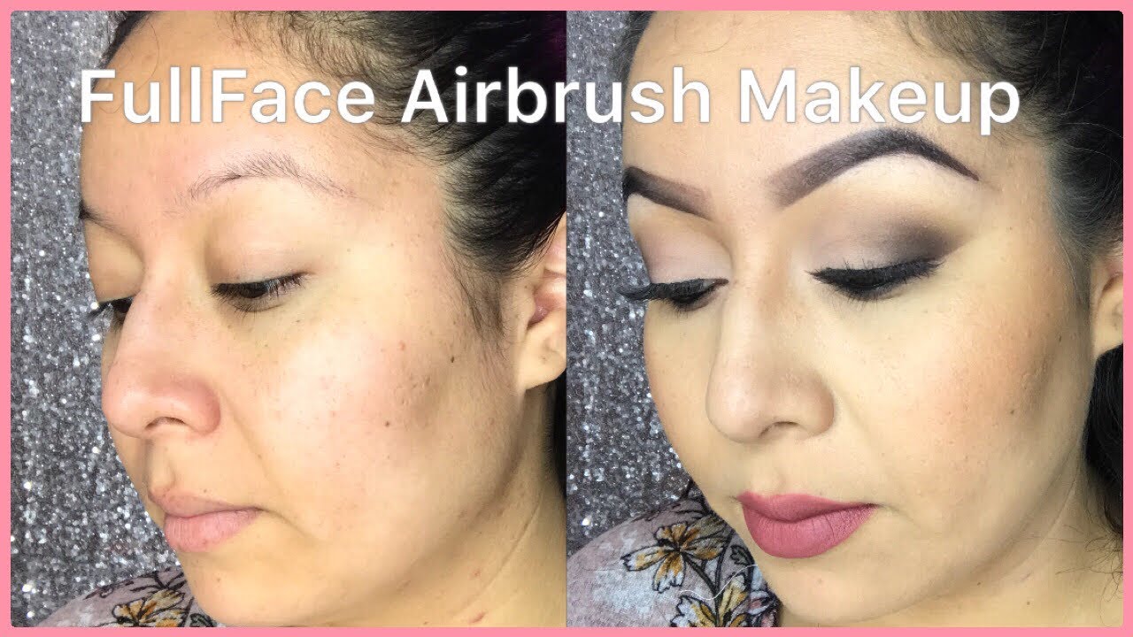 Soft Matte Eyeshadow Tutorial Dinair Airbrush Makeup - YouTube