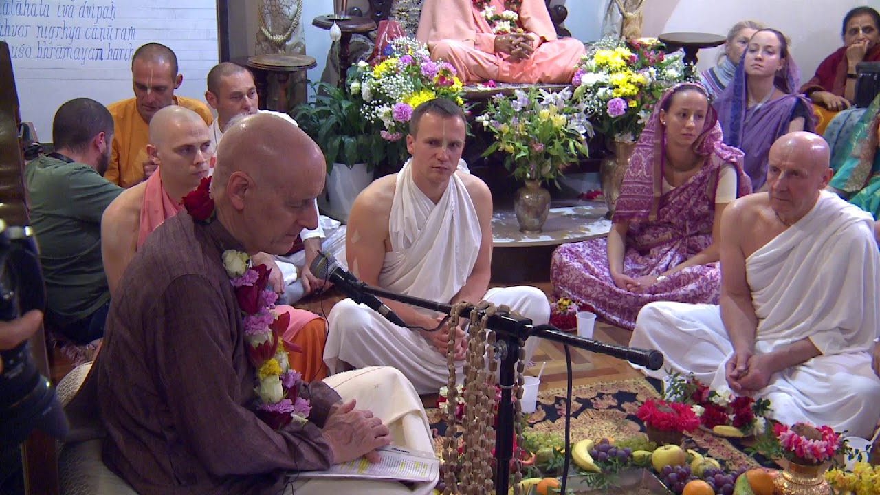 Initiation ceremony HG SDA ISKCON Kaunas LT -24- 2018.11.04 - YouTube