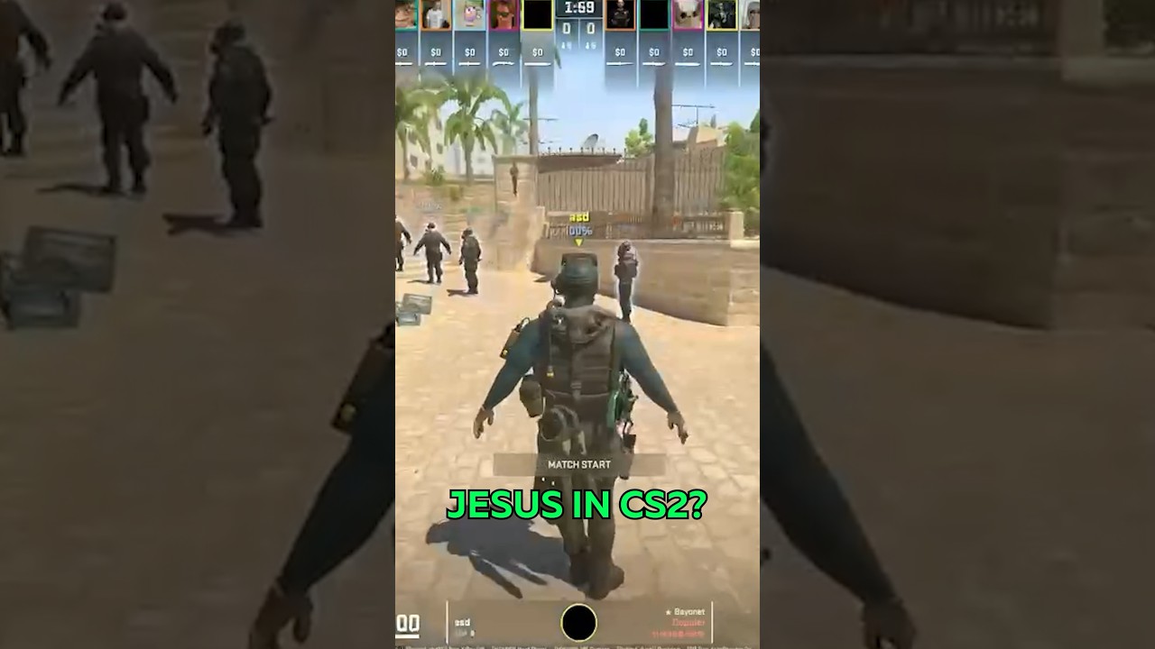JESUS MODE in #cs2 - YouTube