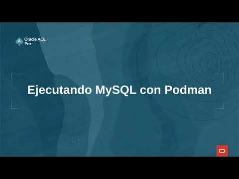 MySQL 8 con Podman y Dbeaver sobre Oracle Linux 9 - YouTube