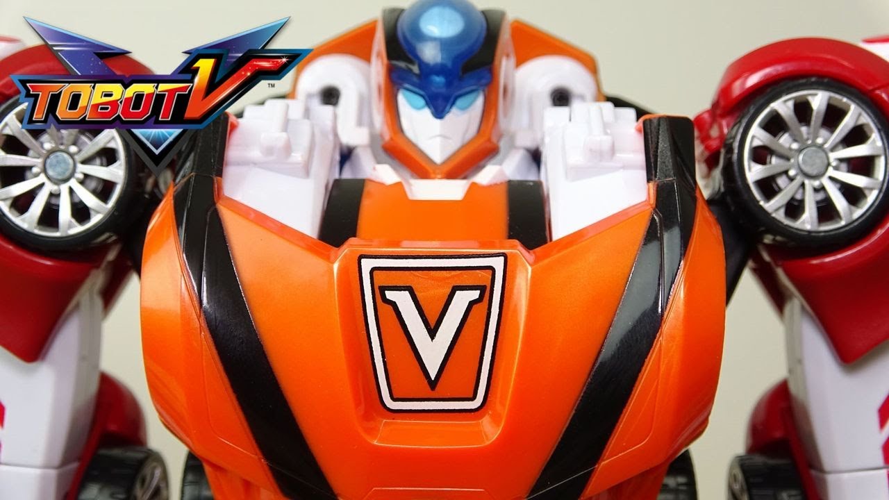 【トボットV】3機合体 グランドチャンピオン TOBOT V - YouTube