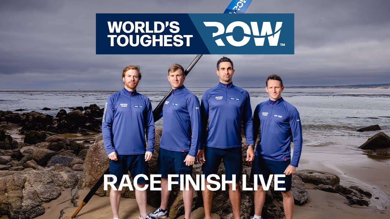 Brothers N' Oars - Race Finish | World's Toughest Row - Pacific 2023 🌺 ...