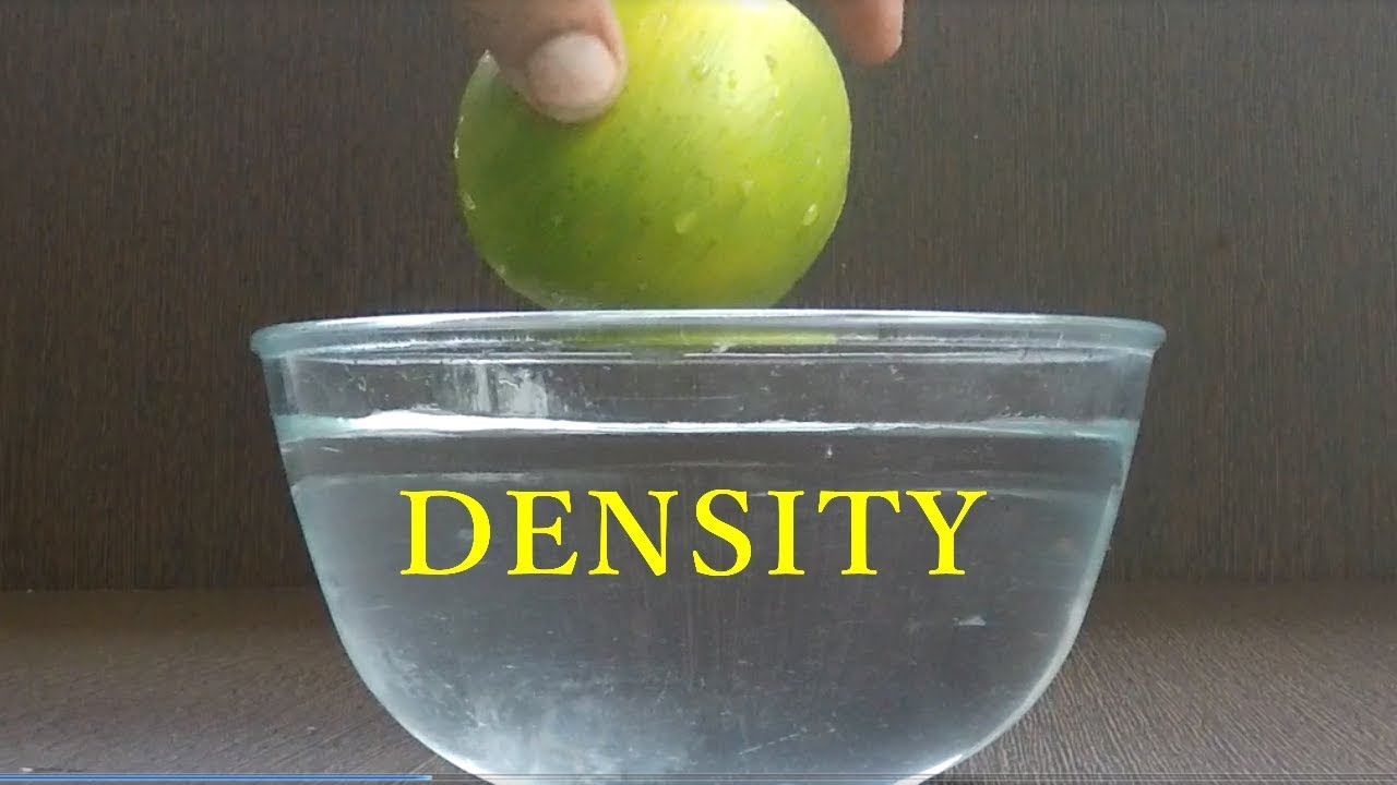 Real Life Examples Of Density