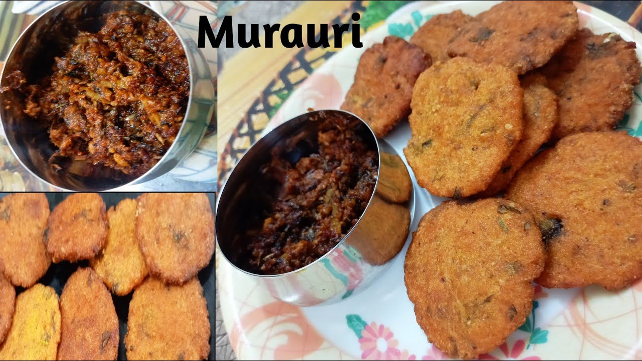Murauri / Different Snacks Recipe in Radish with Garlic Chutney ...