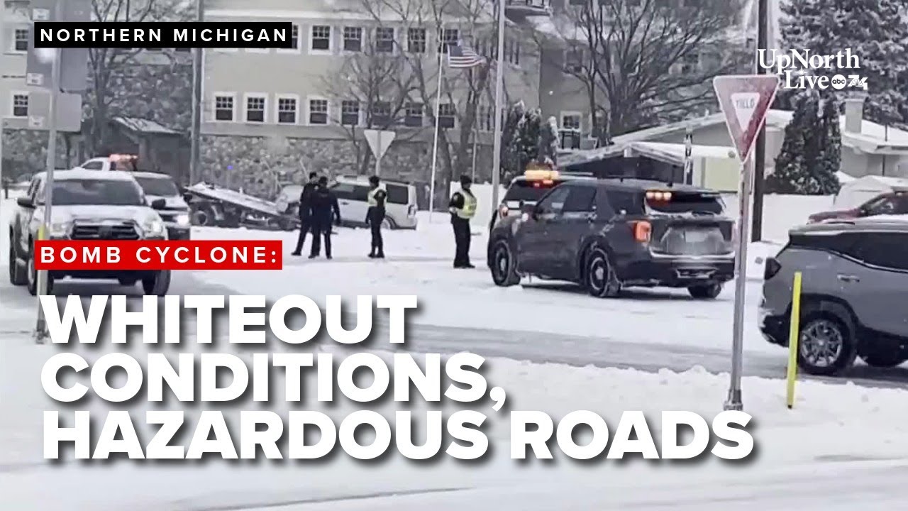 Bomb Cyclone Brings Hazardous Roads and Whiteout Conditions to Northern ...