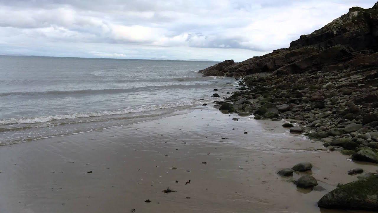 Waterwynch Beach Tenby - YouTube