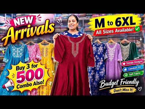 New arrivals m to 6xl✨💥 free shipping offer ❤️ booking number 6383089004