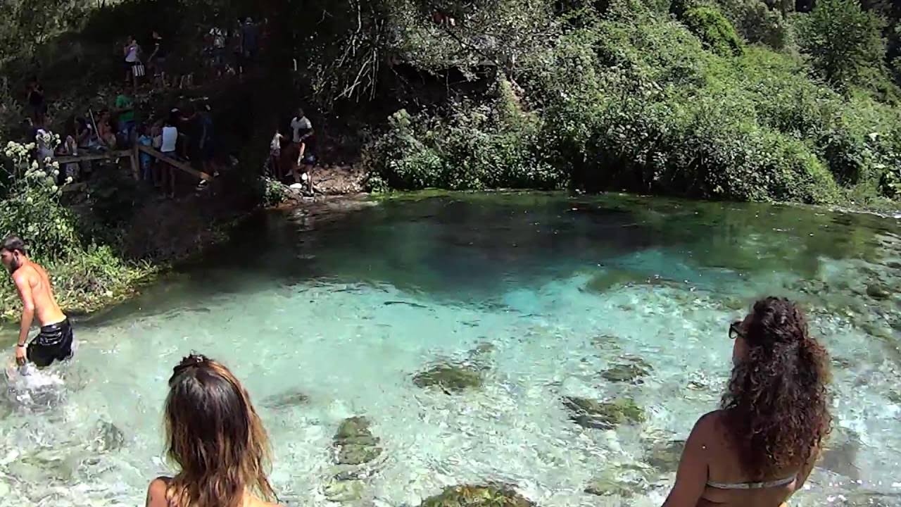 BLUE EYE in ALBANIA near SARANDA 2016 - YouTube