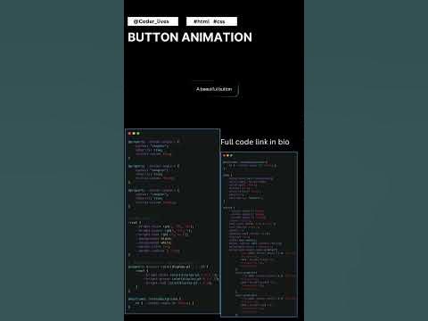 button animation 🥲#shorts #viral #coding #coder #webdevelopment #html #javascript #codinglove # ...