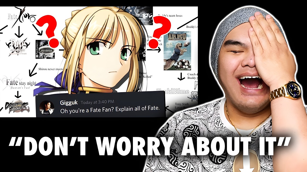 NEW FATE FAN REACTS to Gigguk Badly Explaining the ENTIRE Fate Series ...